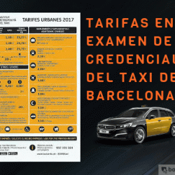 Examen de la Credencial del Taxi de Barcelona - Examen Taxista